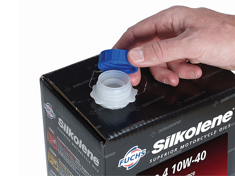 Lube Cube: el envase ecológico de FUCHS Silkolene