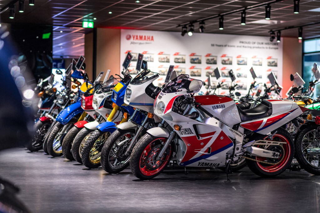Yamaha Motor Europe Collection Hall: el museo de Iwata en Holanda