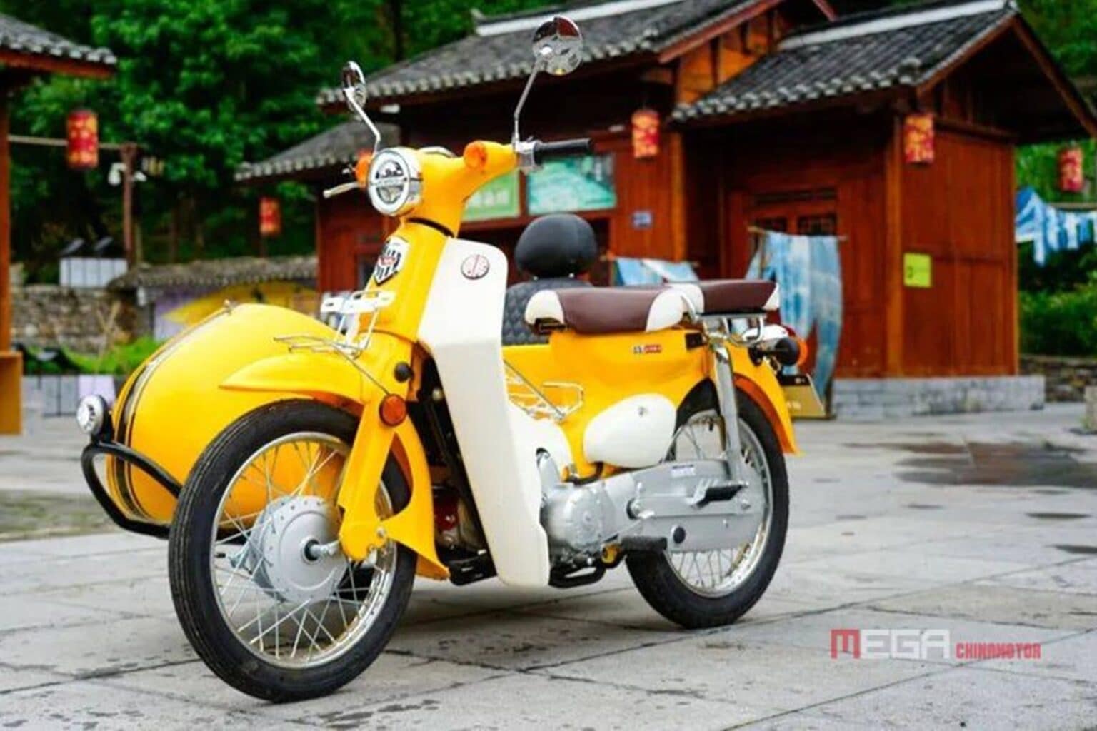 La Jialing CoCo Sidecar: Un homenaje chino al legendario Honda Super Cub