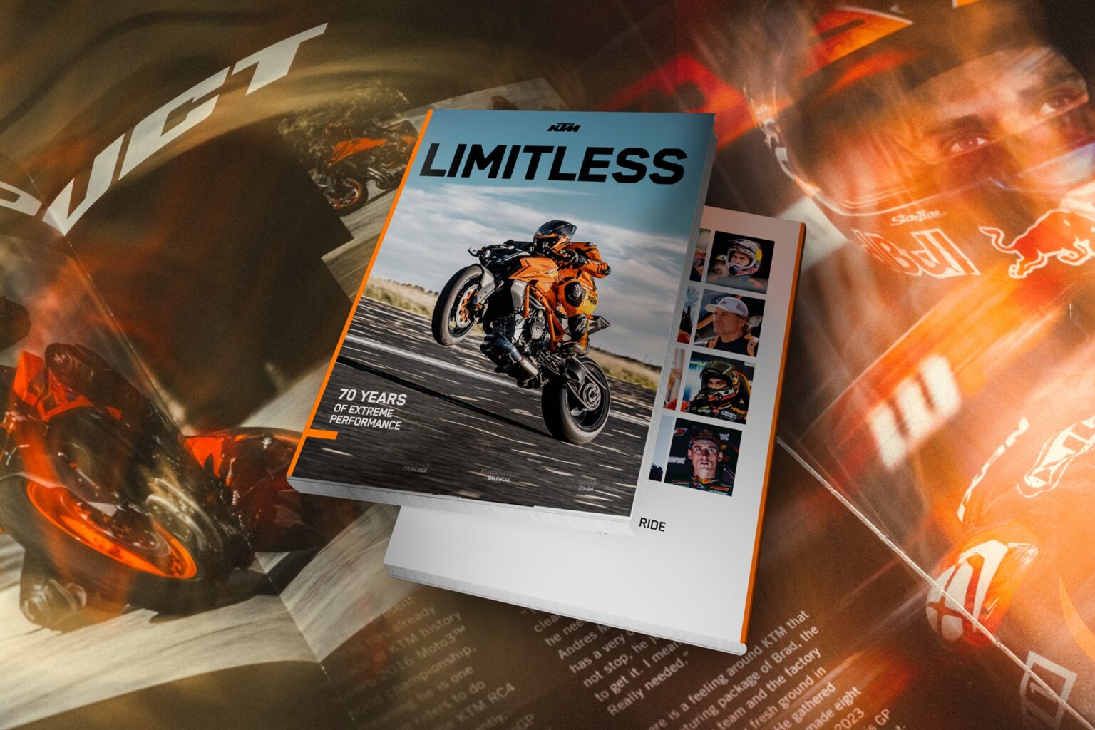 KTM presenta una edición especial de la revista Limitless, con la que ...