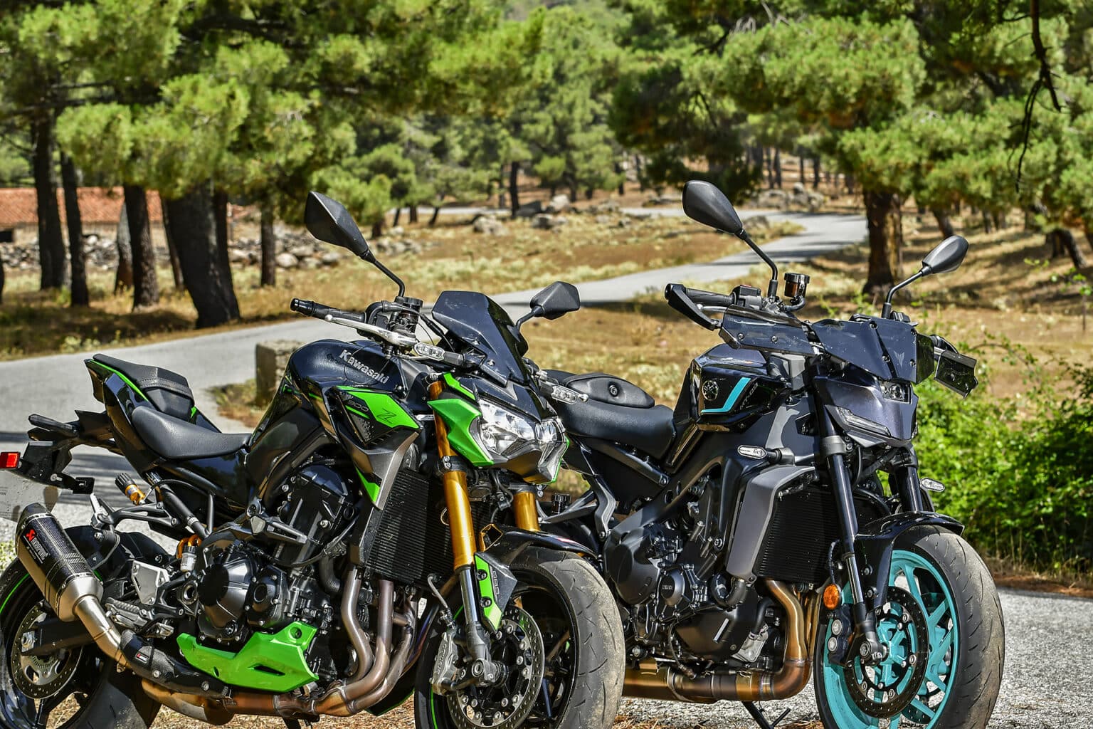 Comparativa Yamaha MT-09 vs Kawasaki Z900 SE