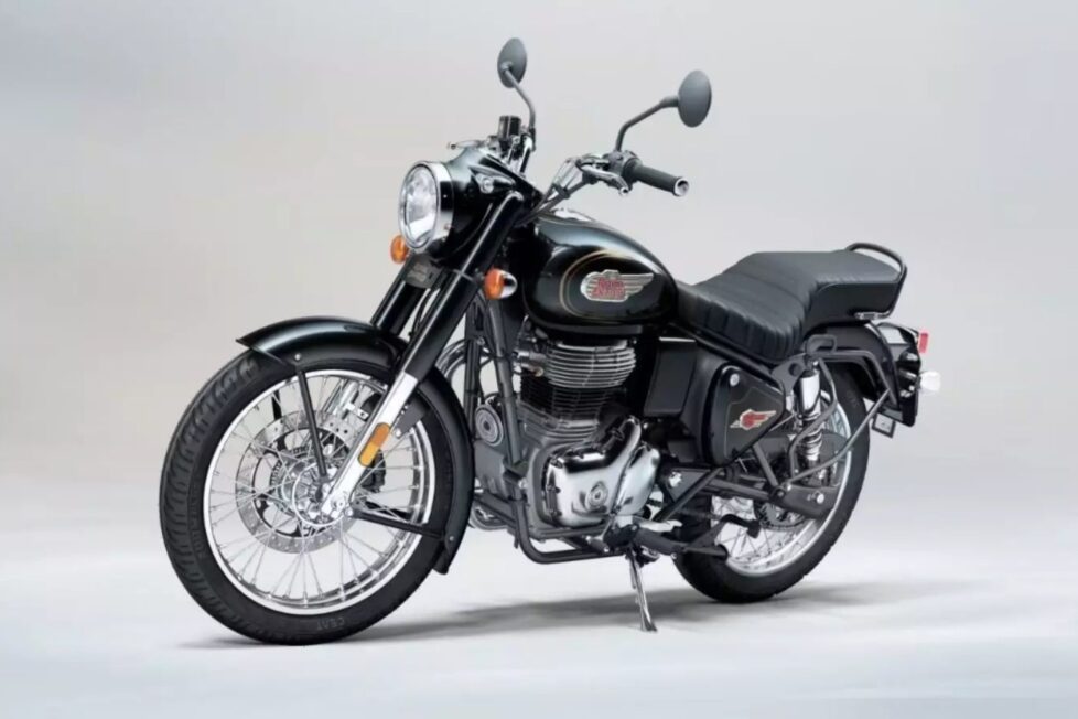 La Royal Enfield Bullet 350 Battalion Black llega al mercado más retro ...