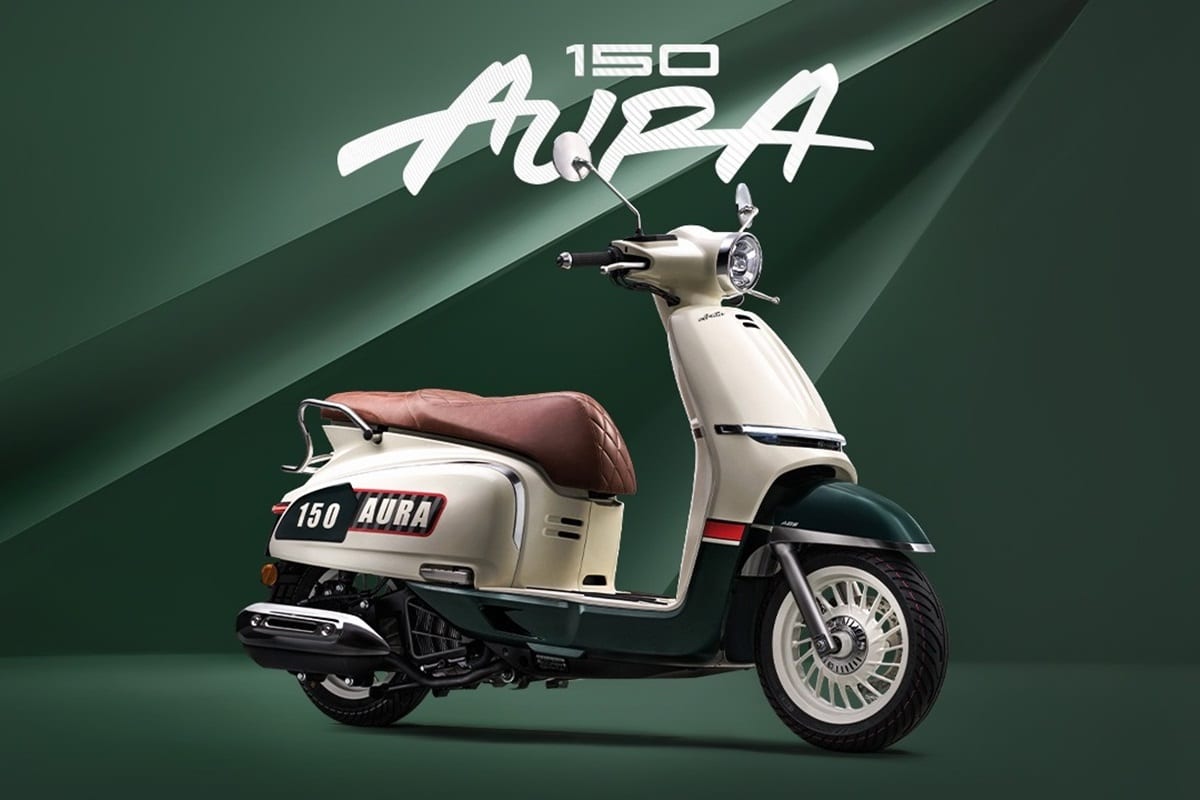 El nuevo CFMoto 150 Aura parece sacado de los años 60… pero esconde tecnología del futuro