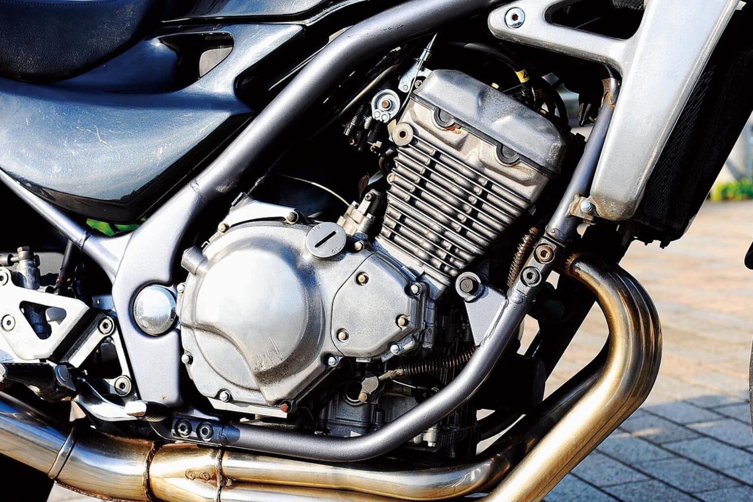 Kawasaki Balius: 4 cilindros, 45 CV y 19.000 rpm de puro éxtasis